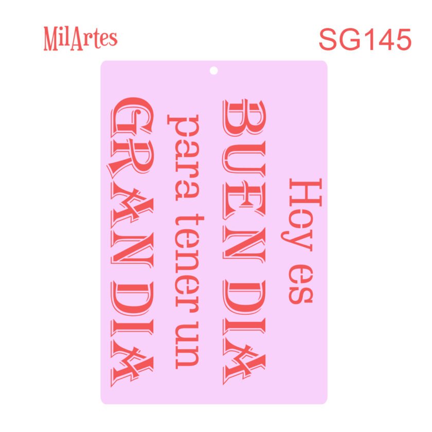 Sg145 Stencil – Cre-Art